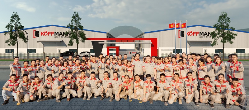Koffmann - Nhà máy sản xuất cửa thép vân gỗ cao cấp hàng đầu tại Việt Nam